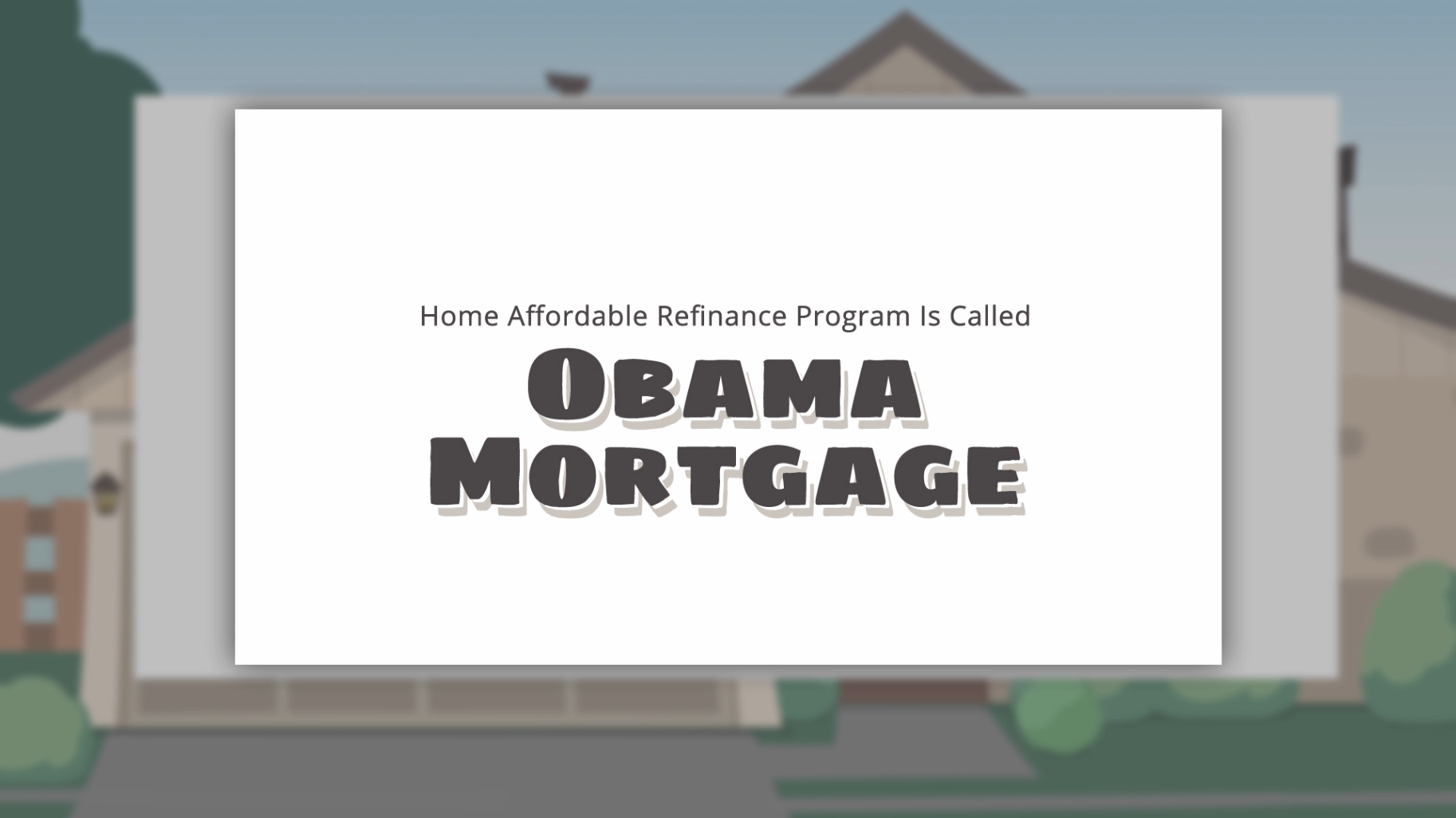 What You Should Know About Obama Loan Modification